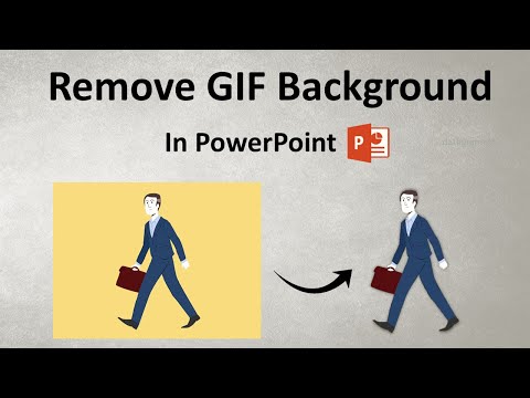 How to Remove GIF Background In PowerPoint
