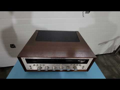 Vintage 1972 Marantz 2270 Stereo Reciever Amplifier overview of an early "Sun Valley" model