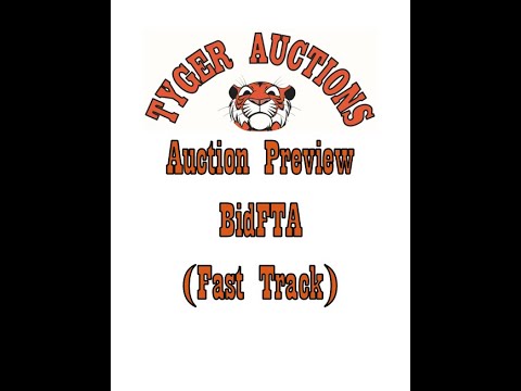 Auction Preview, BidFTA or Fast Track, March 6th