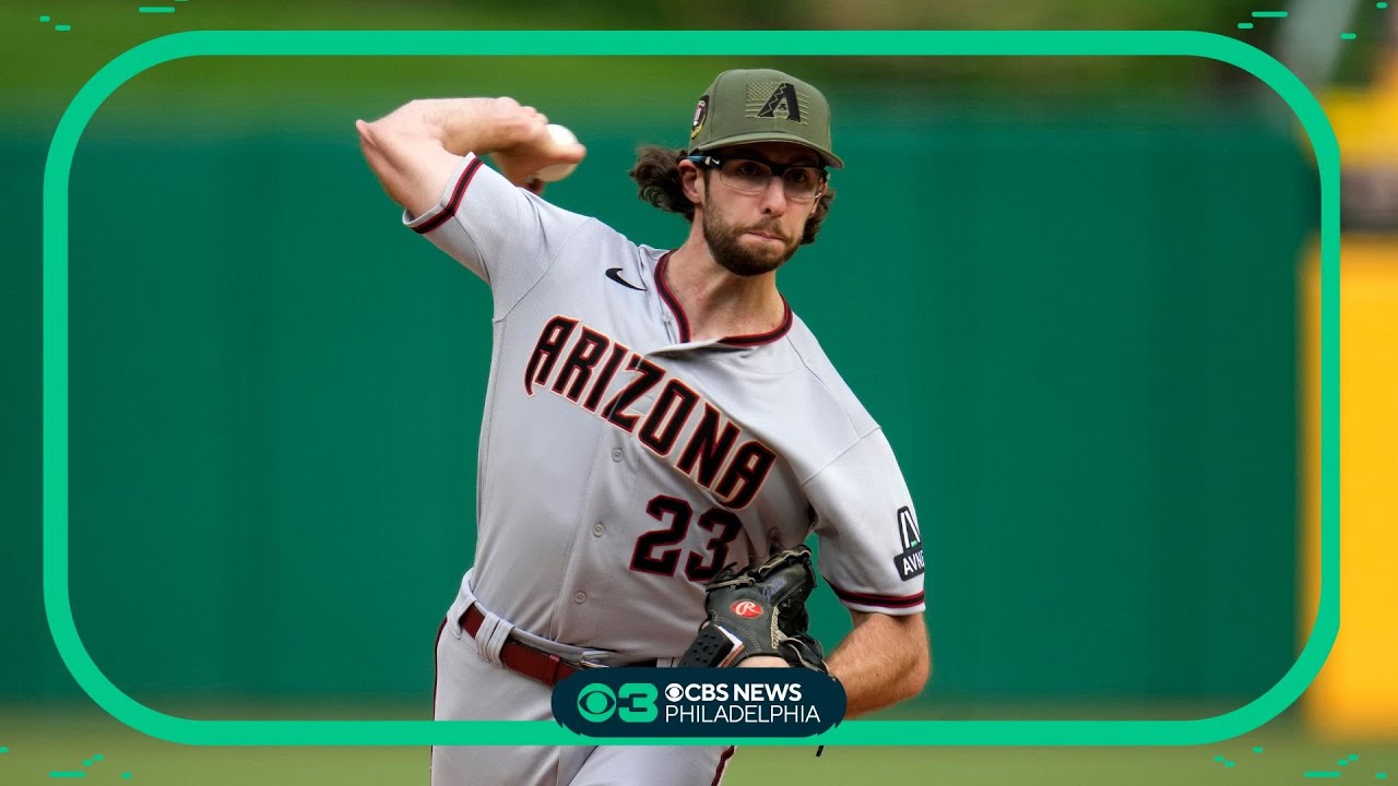 Diamondbacks pitcher Zac Gallen comes home to pitch against Phillies