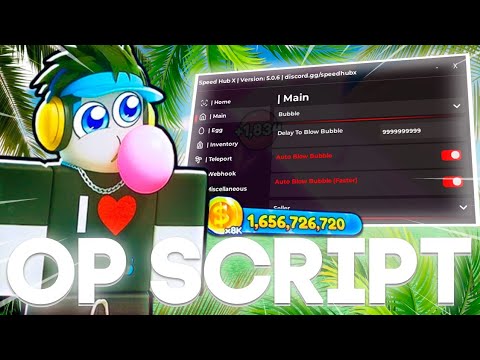 Bubble Gum Simulator INFINITY Script with Auto Farm, Hatch Eggs, Auto Sell! *NO KEY*