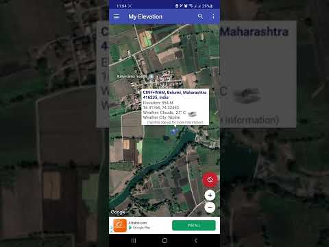 PipeFlux - Finding Elevation difference / Levels of Pipeline using My Elevation App (English)