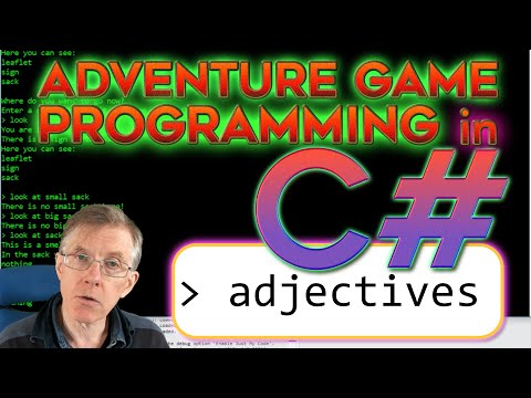 Write Adventure Games in C# - Adjectives To Describe Treasures