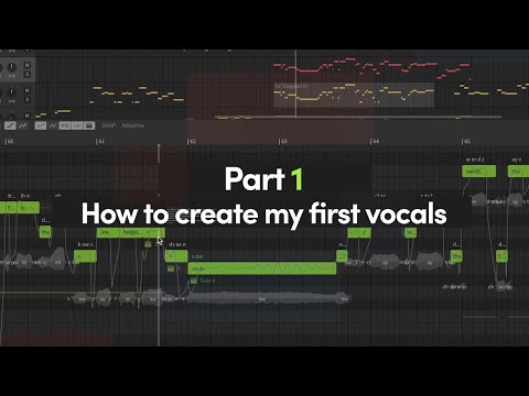 Synthesizer V Studio English Tutorial, Pt. 1 - Creating Your First Vocals