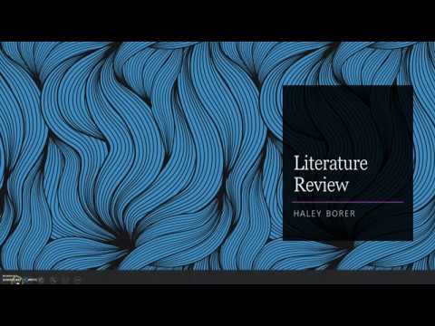 Literature Review Final Presentation Power Point