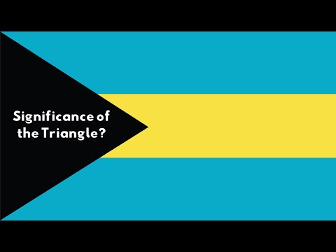 Decoding Flag of Bahamas: What do the colors and the triangle represent?