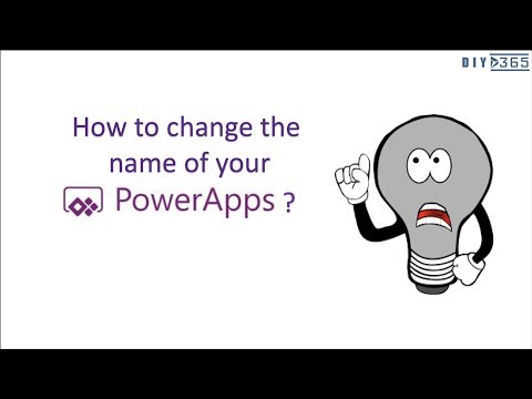 How to change the name of your PowerApps? (Renaming your app) – DIY D365