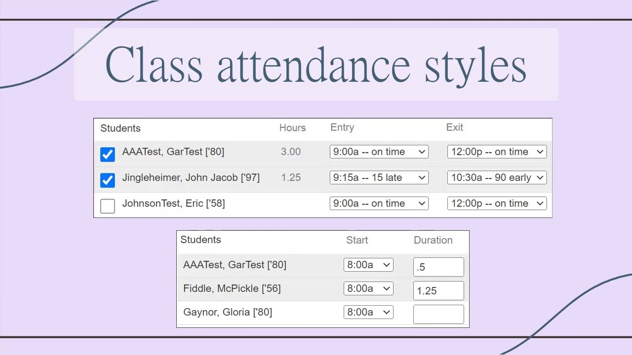 SiD Orientation Series 6: Class screens