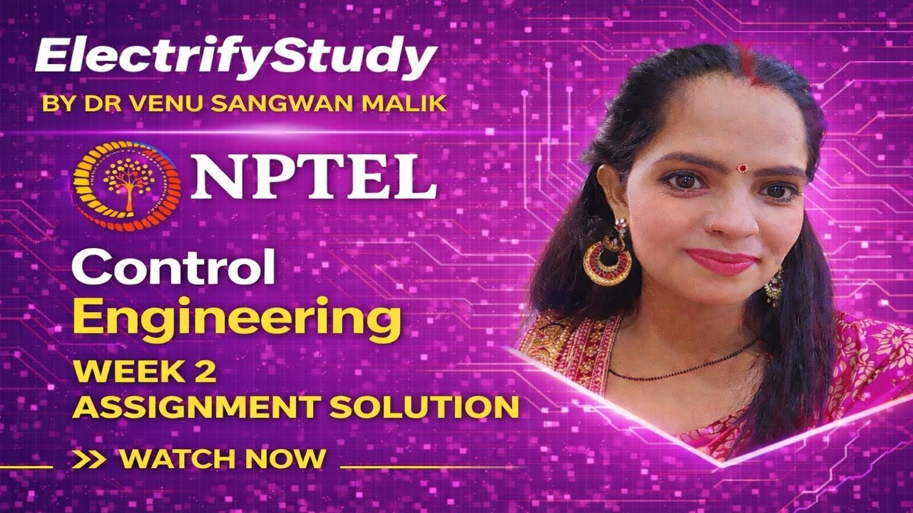 Control Engineering | NPTEL Week 2 Assignment Solution 🔥