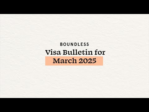 Visa Bulletin March 2025