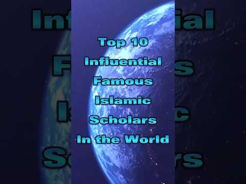 Top 10 Influential Famous Islamic Scholars In the Worldπ±π₯// A Great Islamic Scholarsβ€π// TechPlayerz
