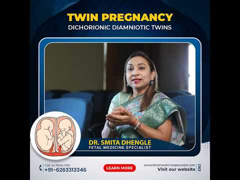 Dichorionic Diamniotic Twin | Twins Pregnancy