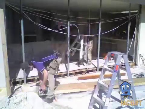 Timber Stacker Door Structural Alterations including Building Permit Timelapse Beaumaris