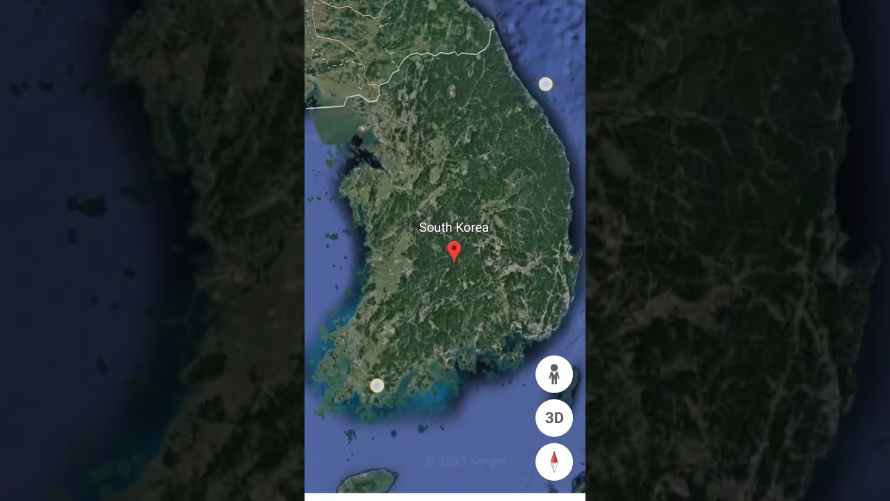 South Korea @googlemaps map