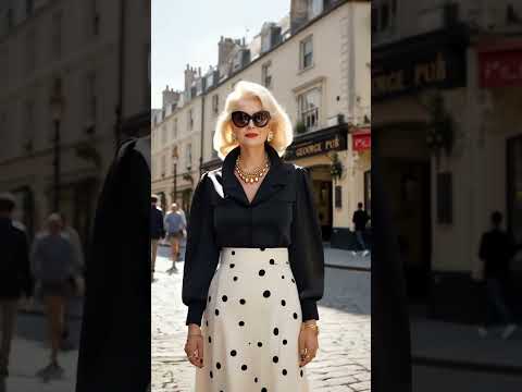 Women Over 60| dresses outfit for old woman: Best Beautiful Fashion tips #fashion #styleafter50