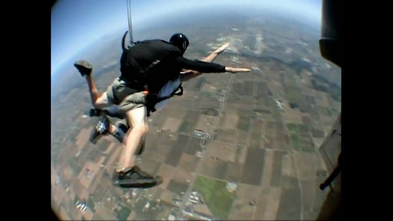 David and Amy Skydiving Proposal