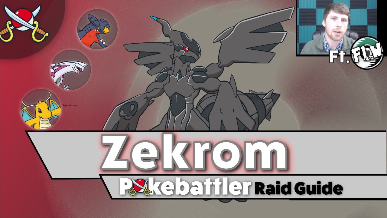 Zekrom Raid Guide | Pokebattler