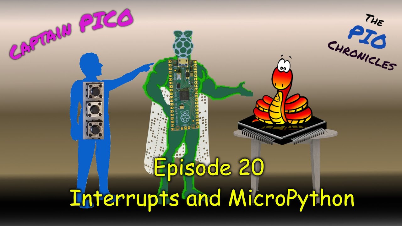 Raspberry Pi Pico PIO - PIO Interrupts using MicroPython - Ep. 20