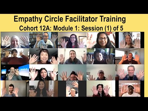 Empathy Training: Cohort 12.A: Module 1: Session 1 of 5