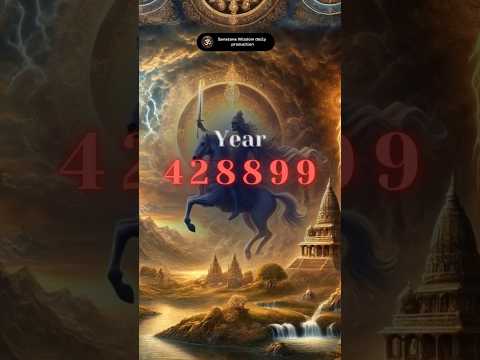 End of Kali Yuga | Year 428899 | #kalki #krishna #trending #hindu #shorts