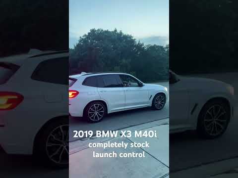 completely stock launch control on a 2019 X3 M40i #stock #bmw #m40i #launchcontrol