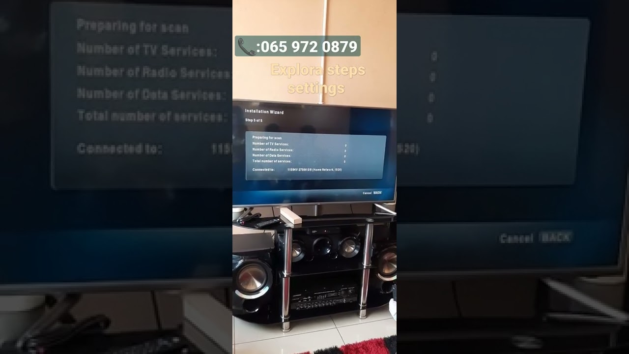 Dstv: How to Setup Installation Wizard Settings on Explora 1 of 5