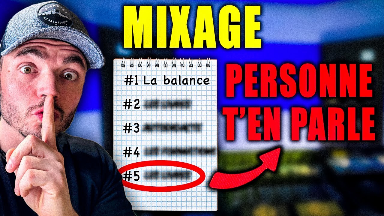 Les 5 fondamentaux du mixage - Commence par ça !