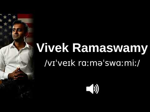 🇺🇸 How to pronounce Vivek Ramaswamy (CORRECTLY!)