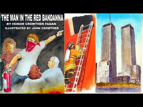 The Man in the Red Bandanna (symbol of hope, bravery, and kindness) Family Picture Story Read Aloud