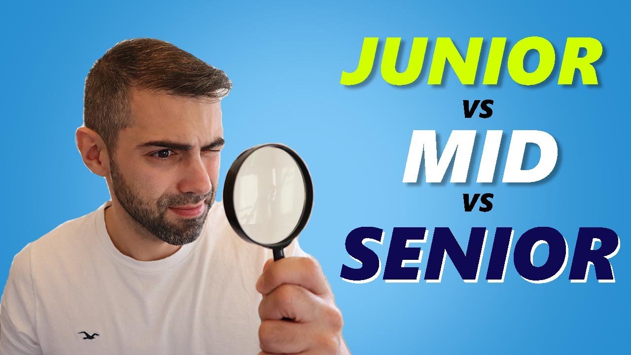 What's the difference between Junior Mid Senior developer