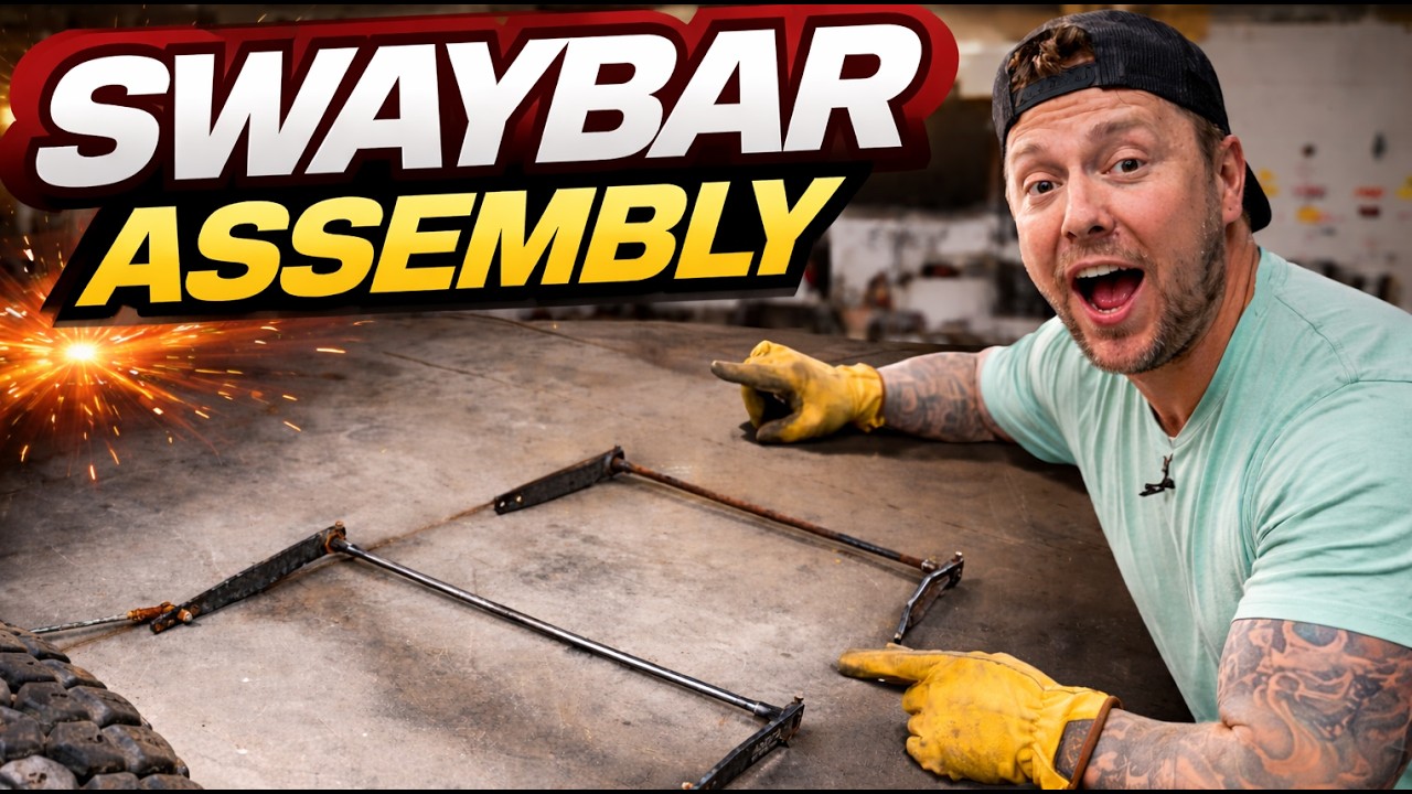 Hellcat Mid-Engine Ultra4 Build | Sway Bar Assembly – Just Winging It Ep.1