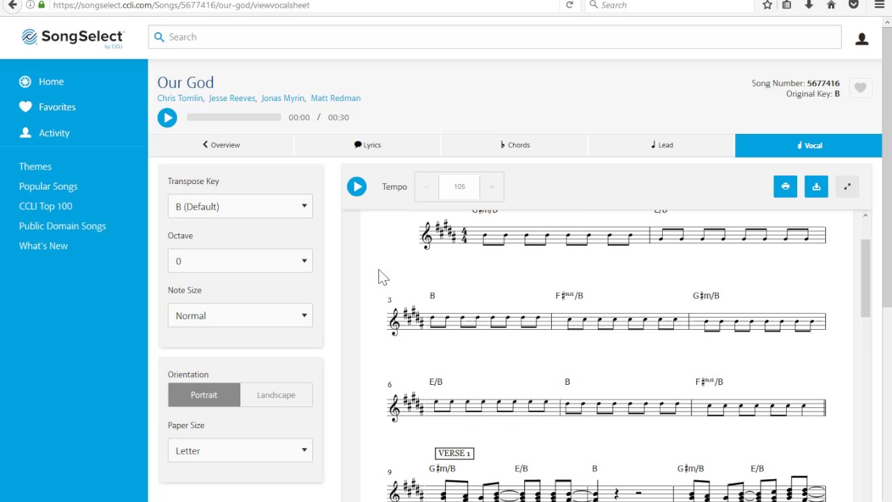 song select tutorial
