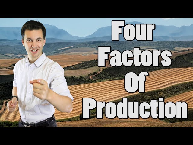 Understanding the Four Factors of Production: A Comprehensive Guide ...