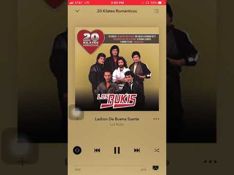 Los Bukis - Ladron De buena Suerte