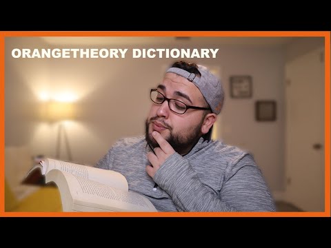 Orangetheory Dictionary (For Beginners)