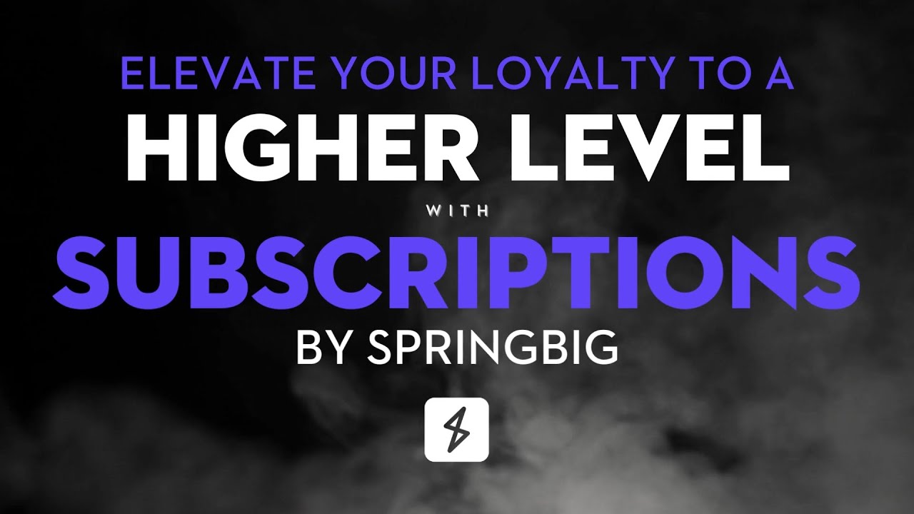 Subscriptions by Springbig