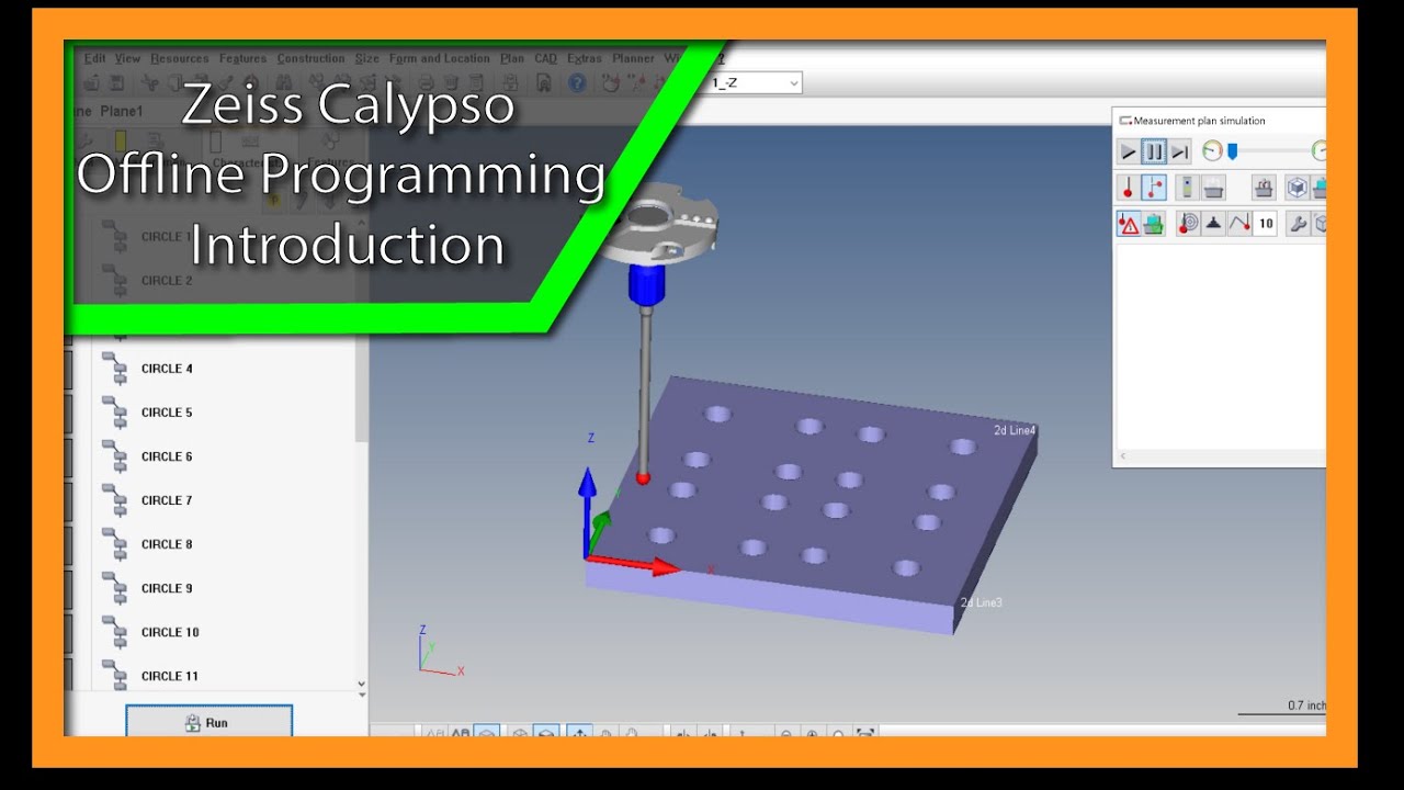 Zeiss CMM Calypso Programming Offline