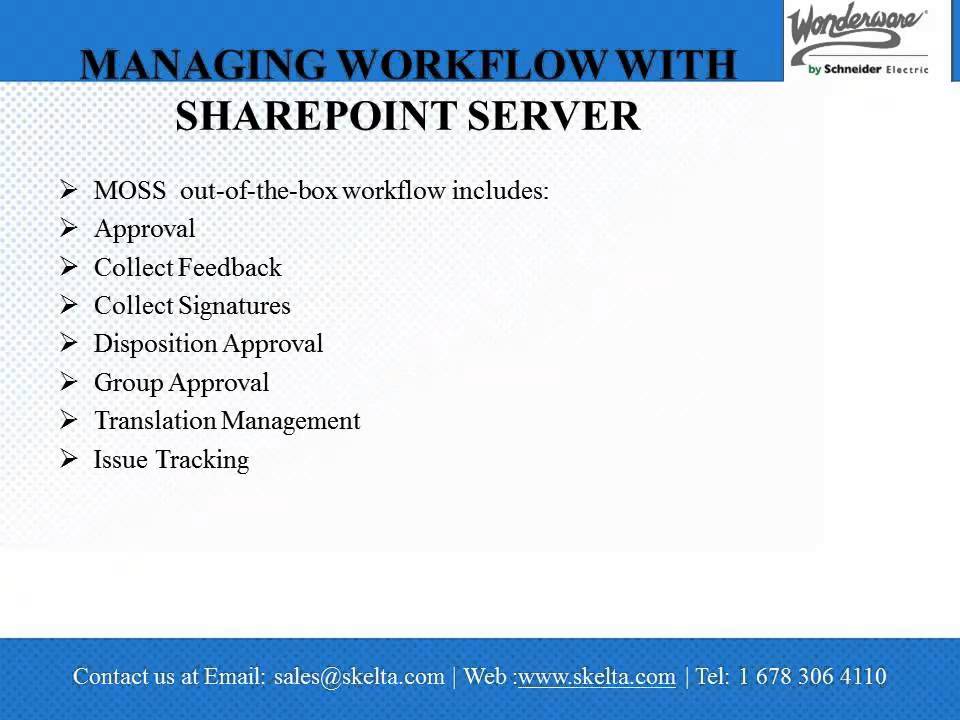 How BPM extends Workflow Capabilities in SharePoint