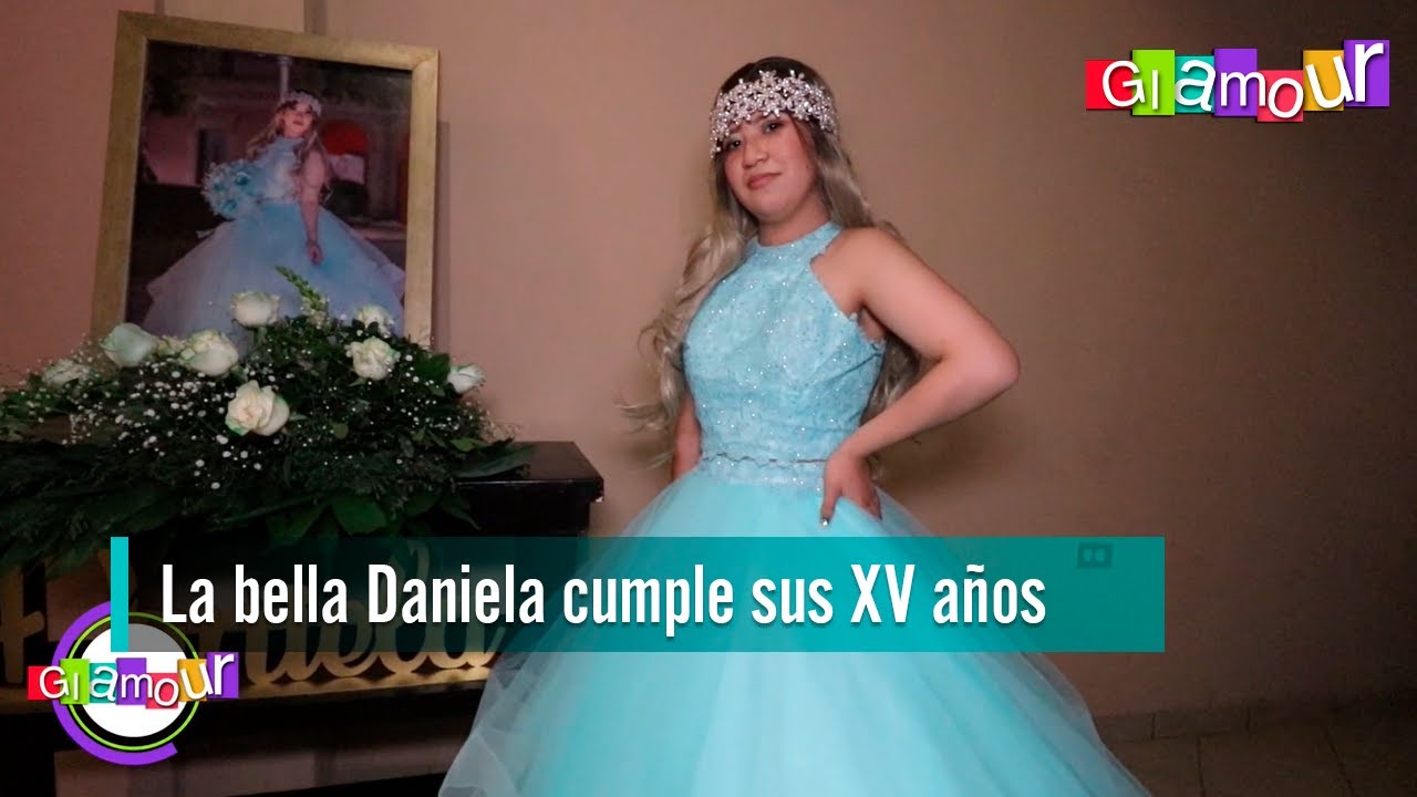 La bella Daniela cumple sus XV años