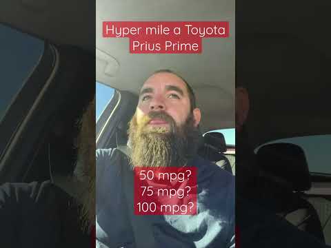 Hyper mile Toyota Prius Prime. What is the best MPG possible? We found out