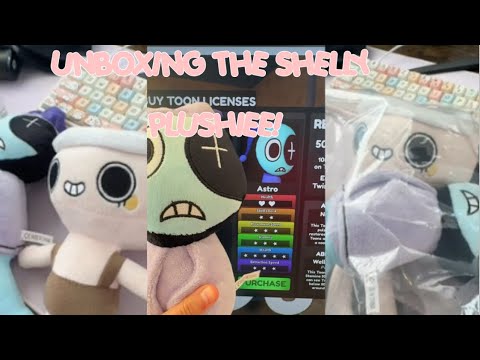 UNBOXING the long awaited.... SHELLY PLUSHIE!!! (+ a bonus ASTRO PLUSH!) | Dandy's World