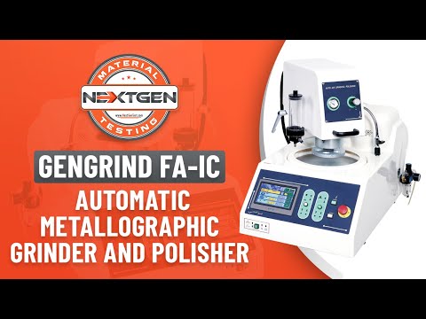 NextGen GenGrind FA-IC - Metallographic Fully Automatic Grinder and Polisher