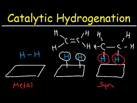 Catalytic Hydrogenation of Alkenes - Heterogeneous Catalysts