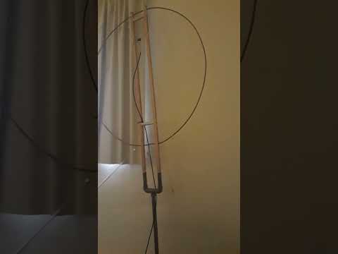 Shortwave magnetic loop antenna
