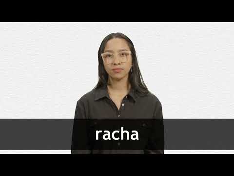 Traducción en inglés de “RACHA” | Collins Diccionario español-inglés