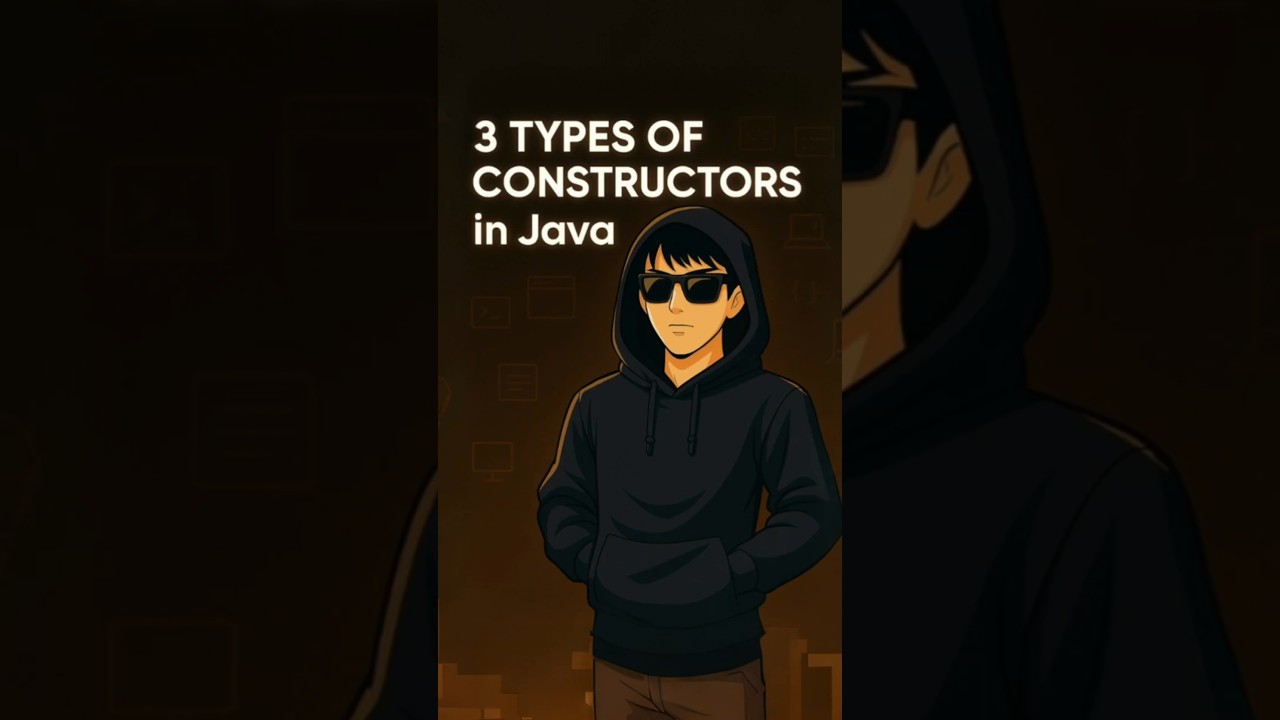 Types of Constructors in Java with Examples | Java OOP Tutorial 🚀