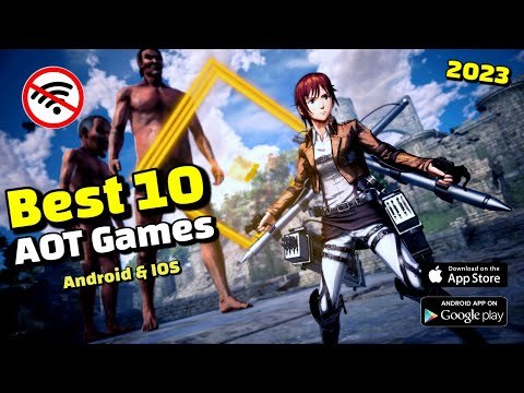 Top 10 Best ATTACK ON TITAN Games For Mobile In 2023 | Best 10 AOT Games Offline for Android And IOS