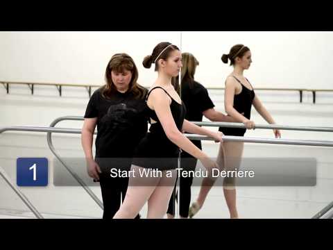 How to Do the Arabesque in Ballet Dancing : Ballet 101