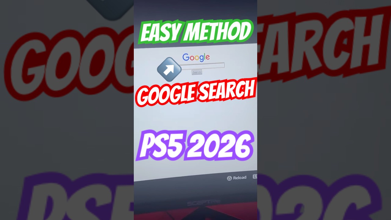 How to get GOOGLE browser on PS5! 2026 Search anything #ps5 #playstation #gaming