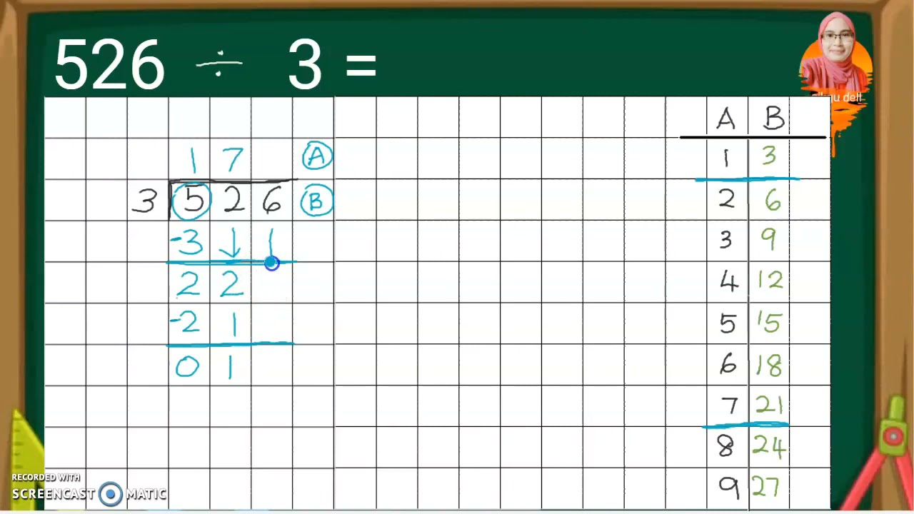 MATEMATIK TAHUN 3 | BAHAGI | BENTUK LAZIM | PART 1